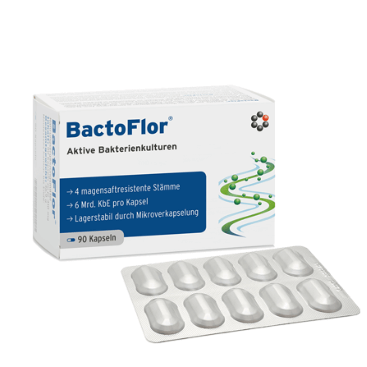 BactoFlor 4 Szczepy Bakterii z Inuliną Wsparcie Mikrobioty Jelitowej ...