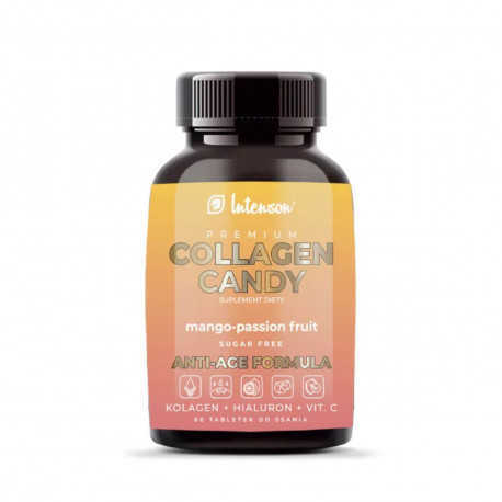 Collagen CANDY ANTI-AGE FORMUŁA z Kwasem Hialuronowym i Witaminą C o ...